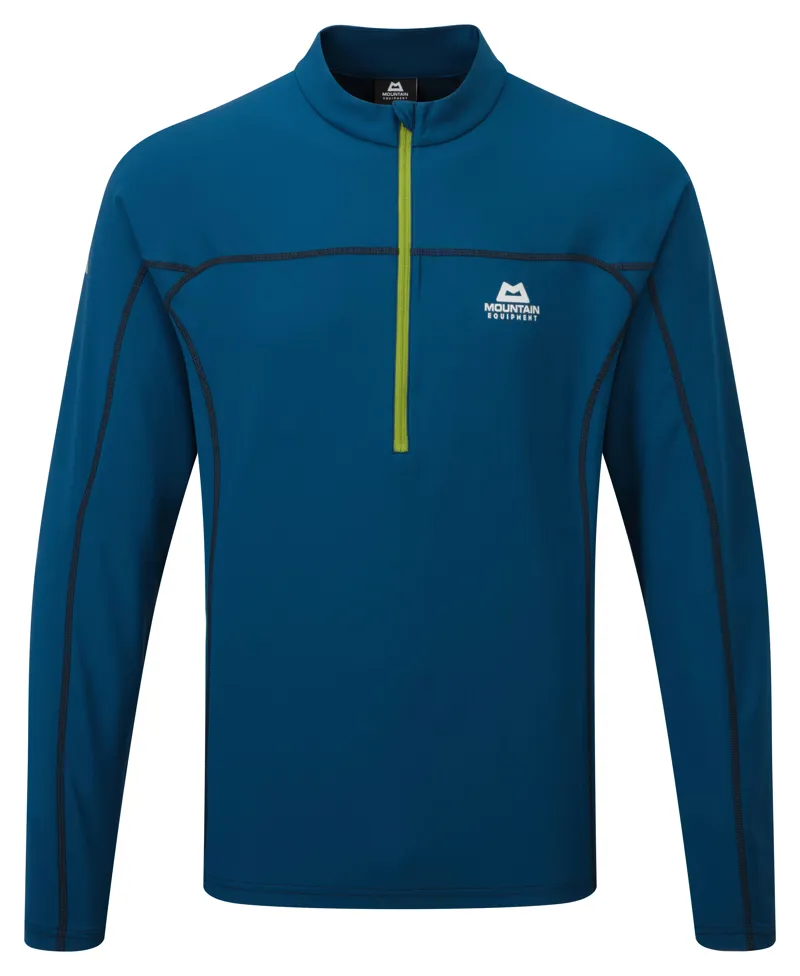 Mountain Equipment | Mens | Modus Zip Tee | Marine