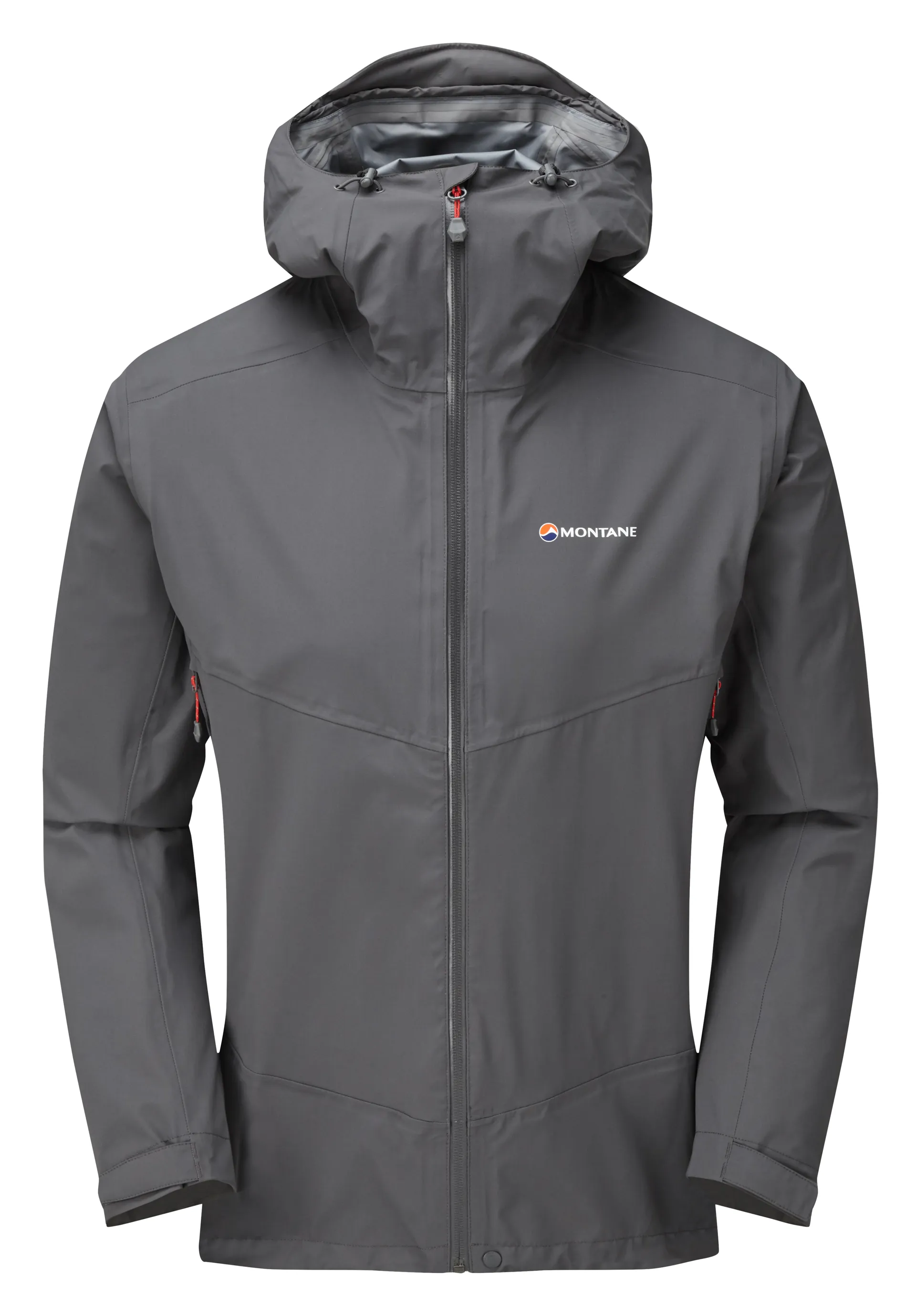 Montane Mens Element Stretch Jacket Slate/Alpine Red