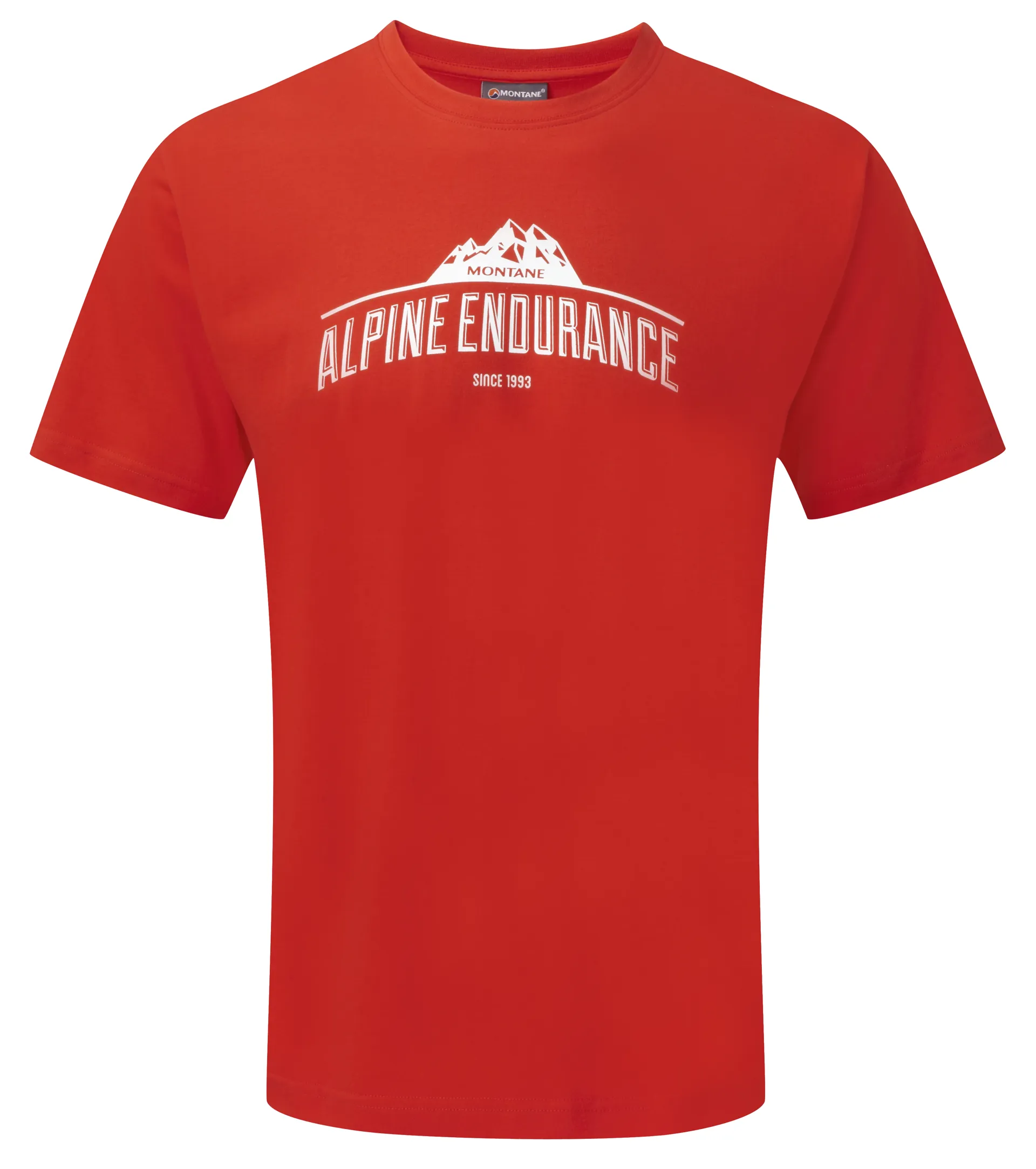 Montane | Mens | Alpine Endurance | Tee | Flag Red