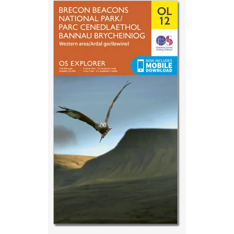 OS | Explorer| Map | OL12 | Brecon Beacons | West