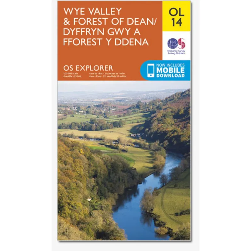 OS | Explorer | Map | OL14 | Wye | Valley | Forest of Dean