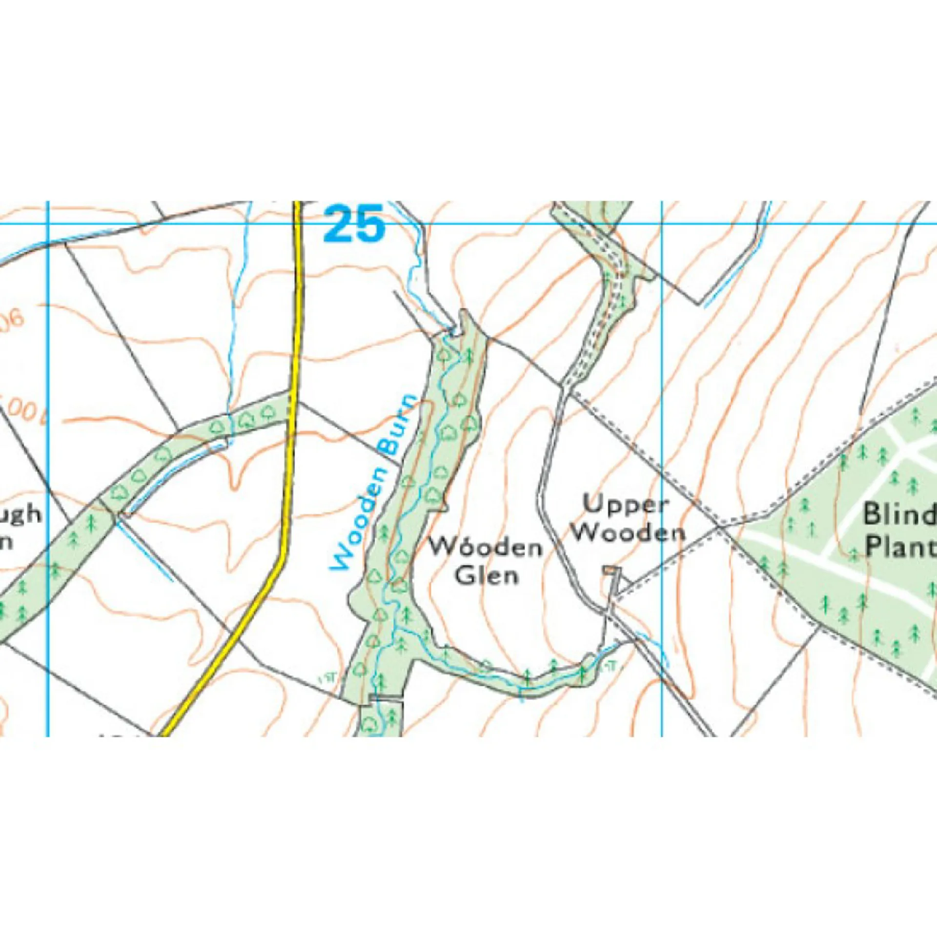OS | Explorer | Map | OL16 | The | Cheviot | Hills