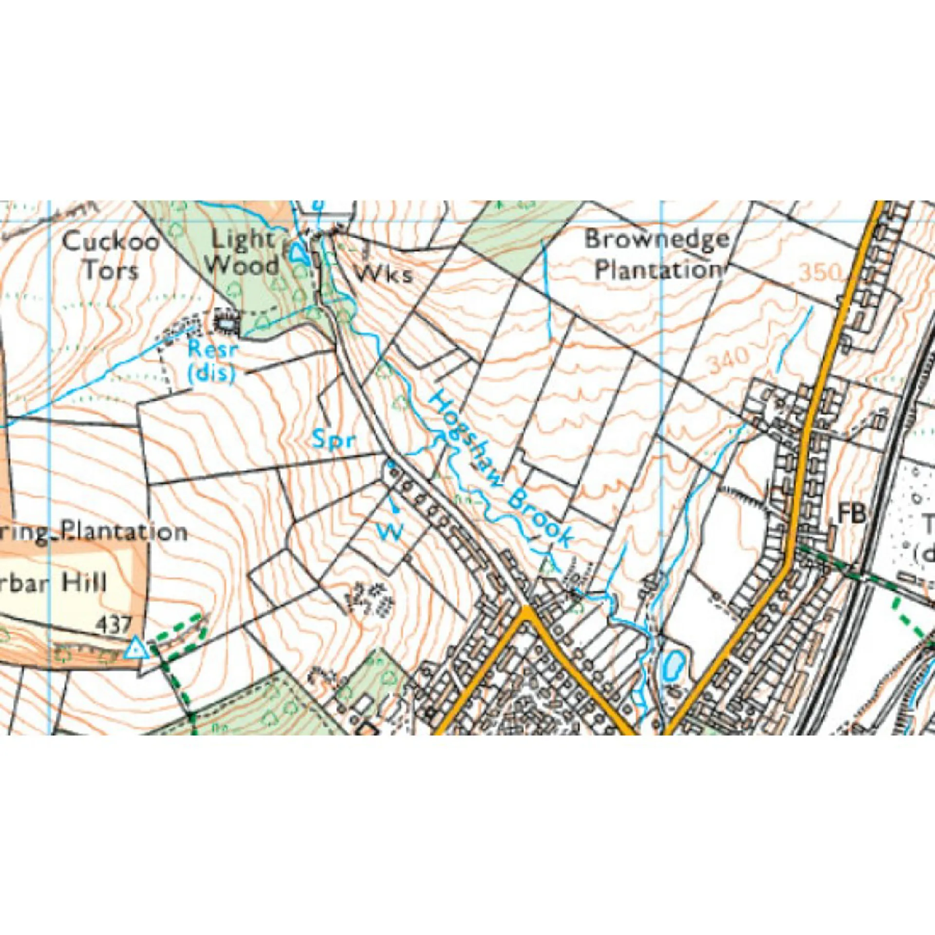 OS | Explorer | Map | OL24 | Peak | District | White | Peak