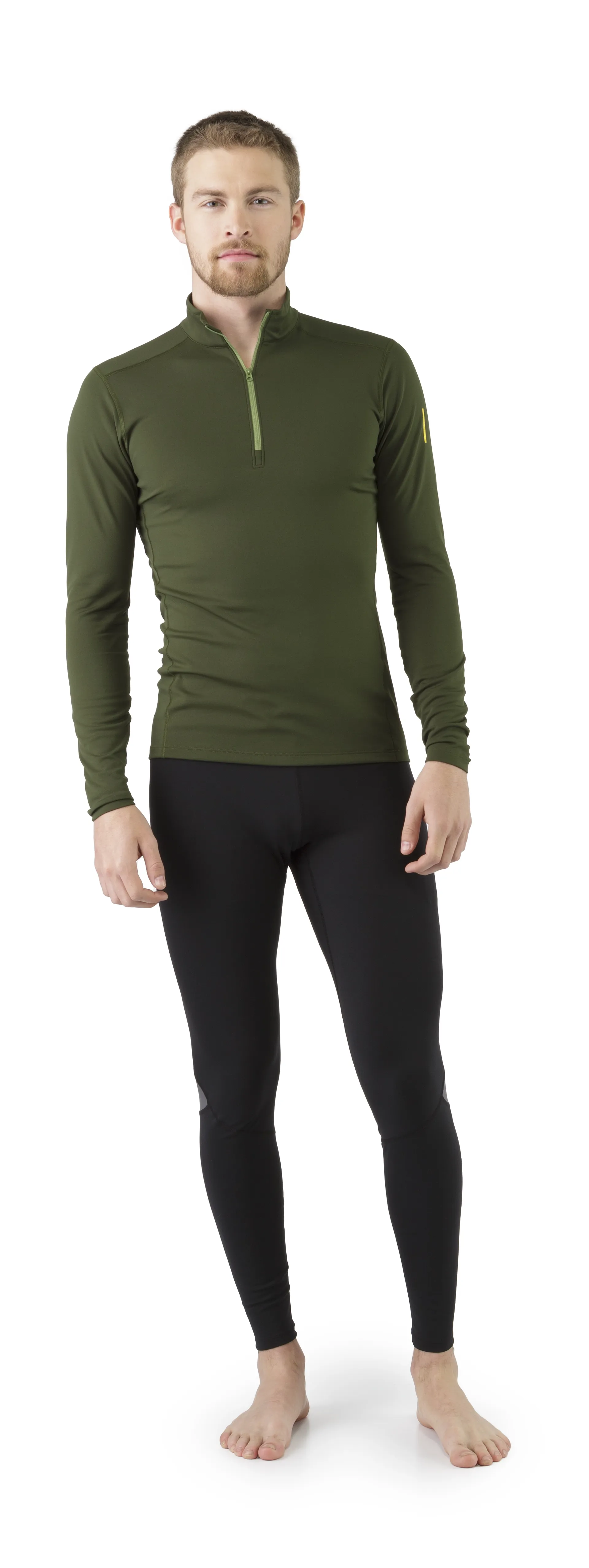 Arcteryx | Mens | Phase | AR | Zip Neck | LS | Black