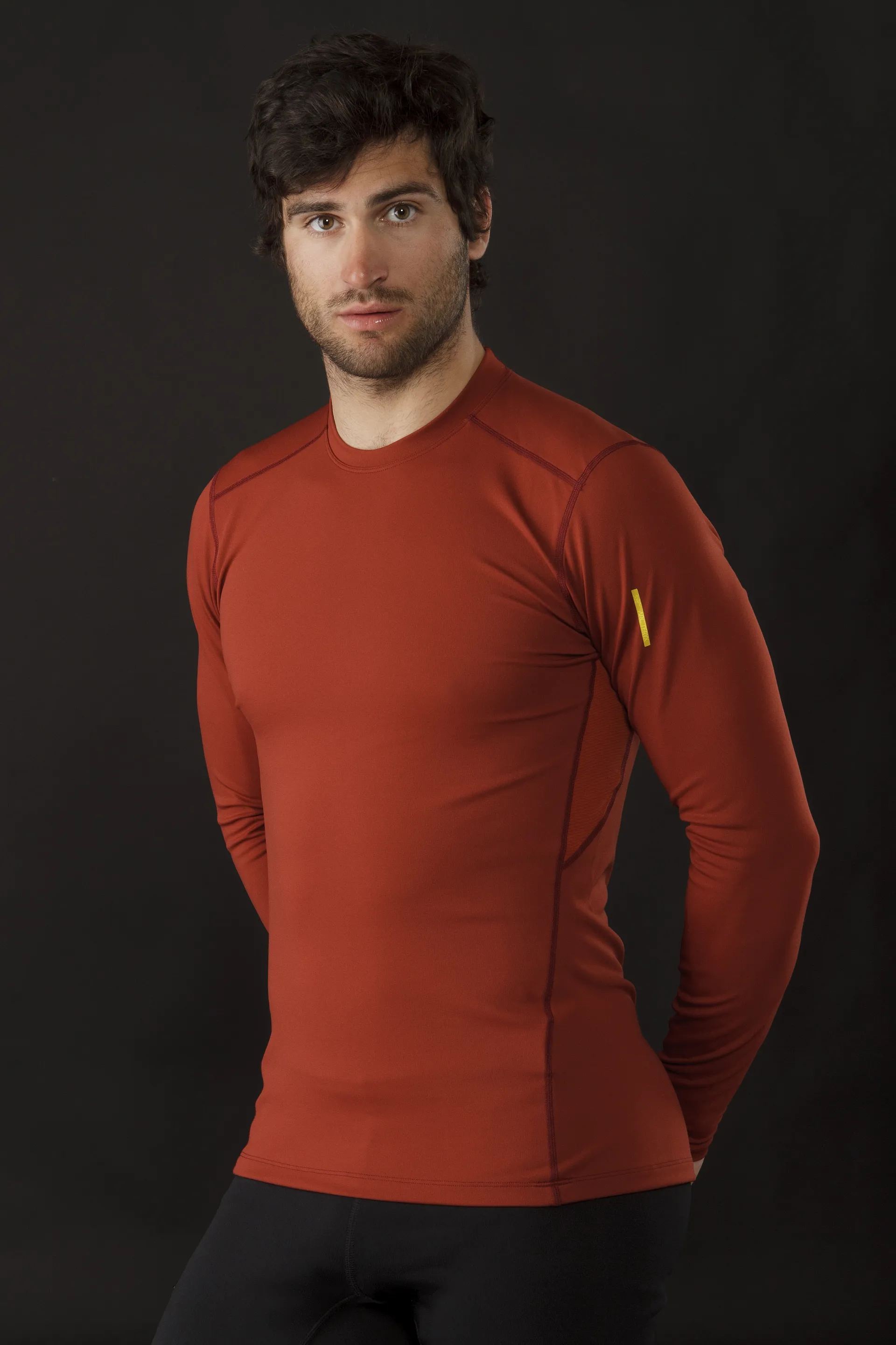 Arcteryx | Mens | Phase AR | Crew LS | Black