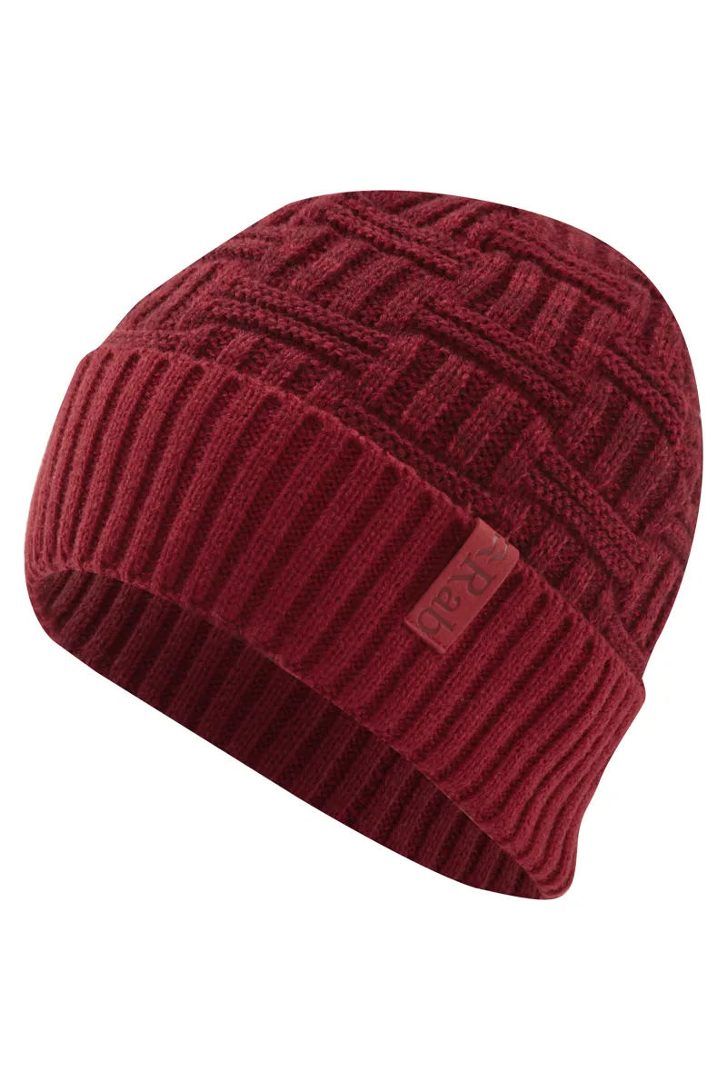 Rab Pinto Beanie Oxblood Red