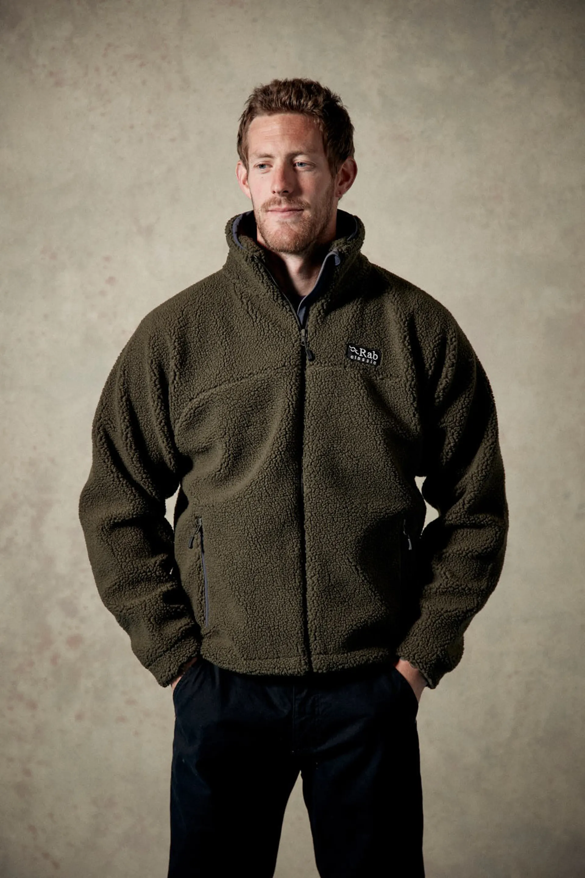 Rab | Mens | Double Pile | Jacket | Army