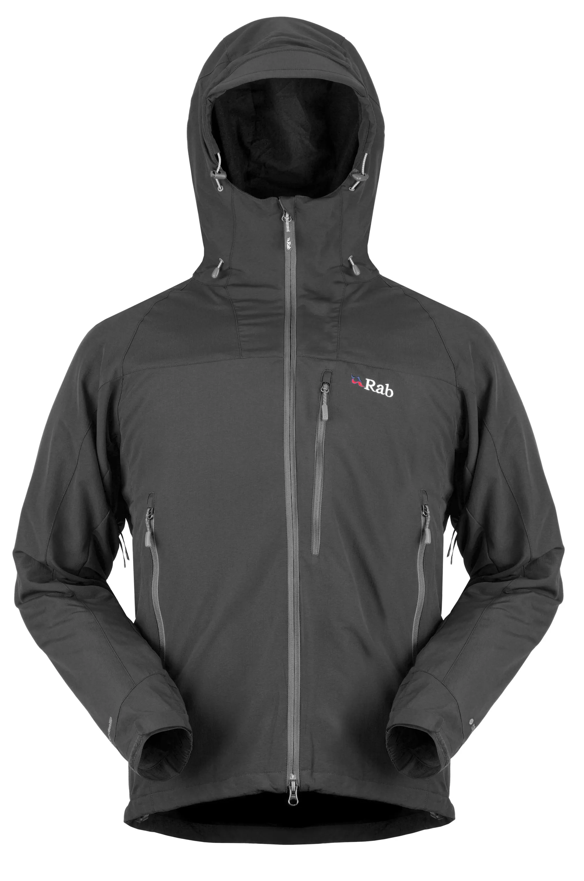 Rab | Mens | Vapour-Rise Jacket | Dark Shark