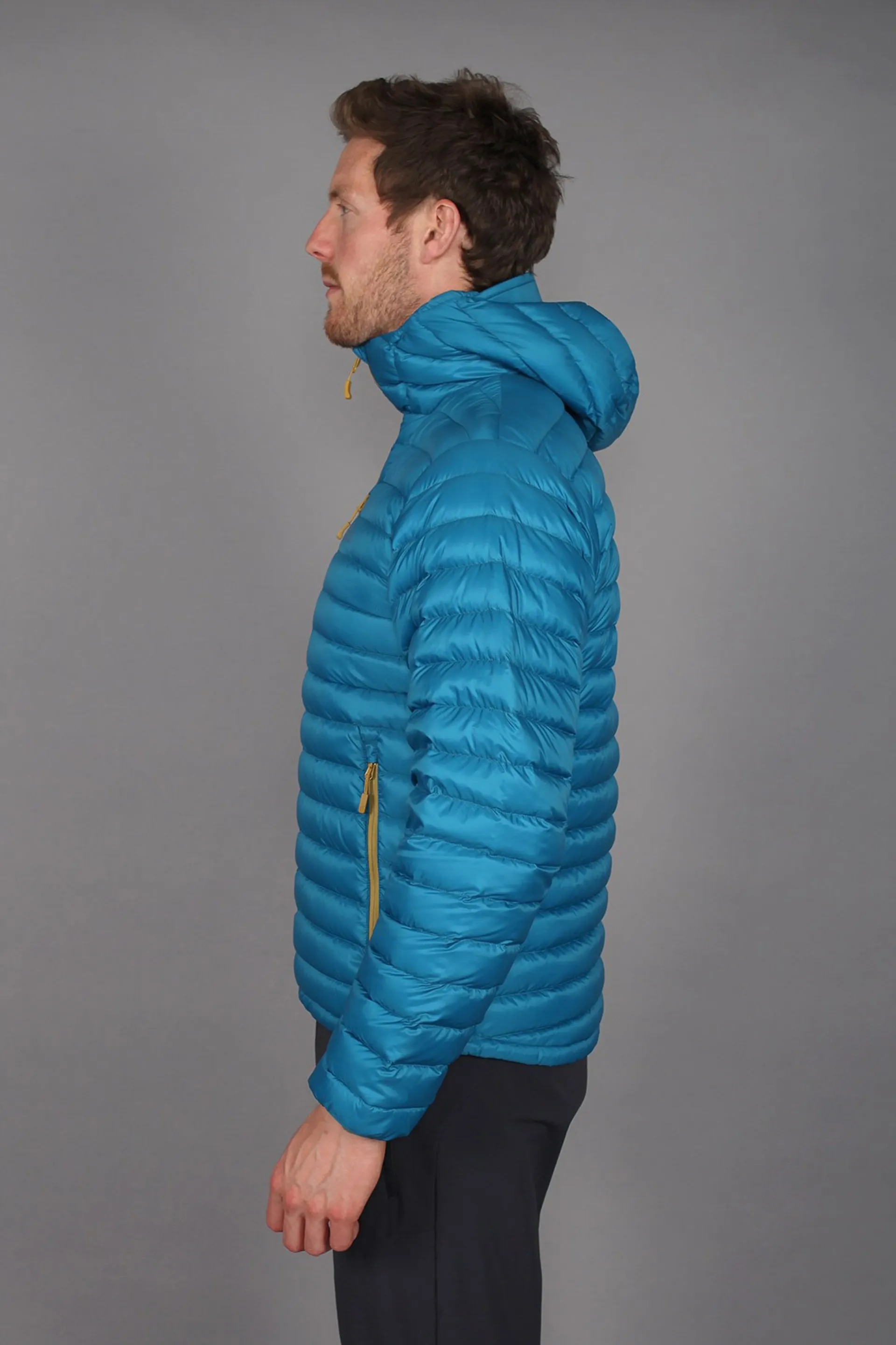Rab Mens Microlight Alpine Jacket Steel