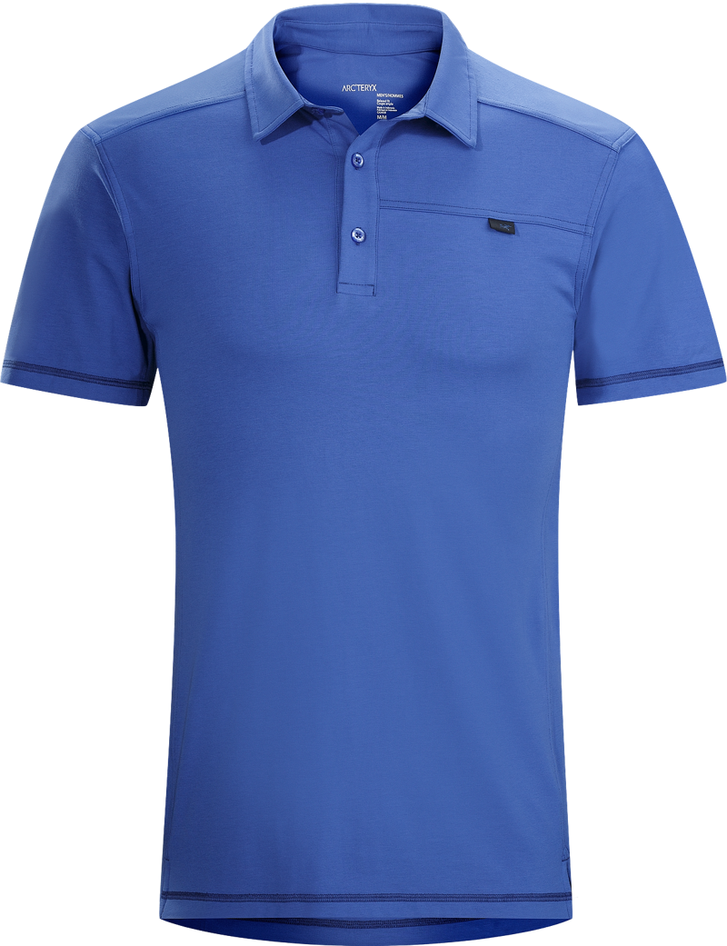 Arcteryx | Mens | Captive Polo | Perseus Blue