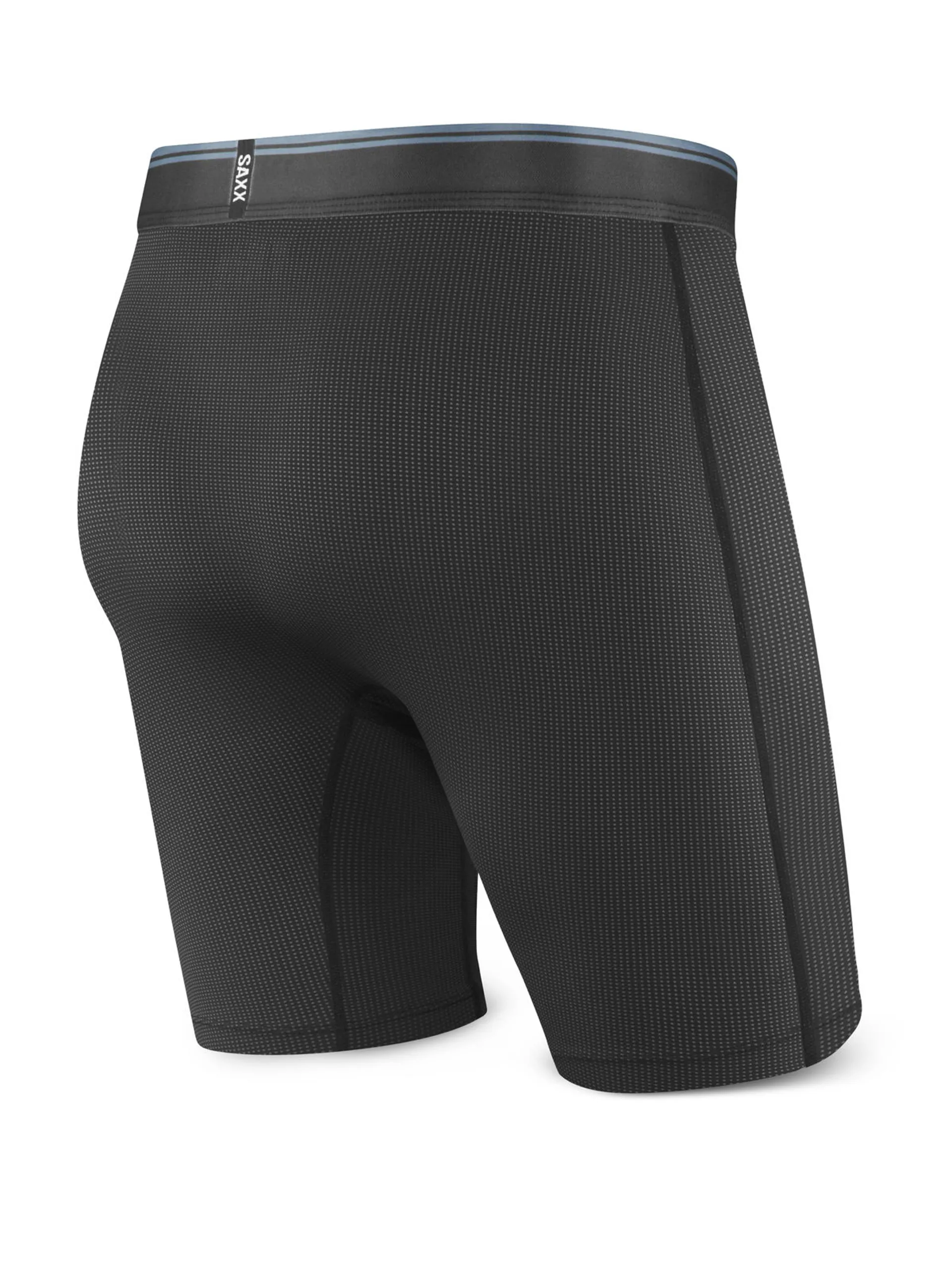 SAXX Men's Quest Long Leg Black