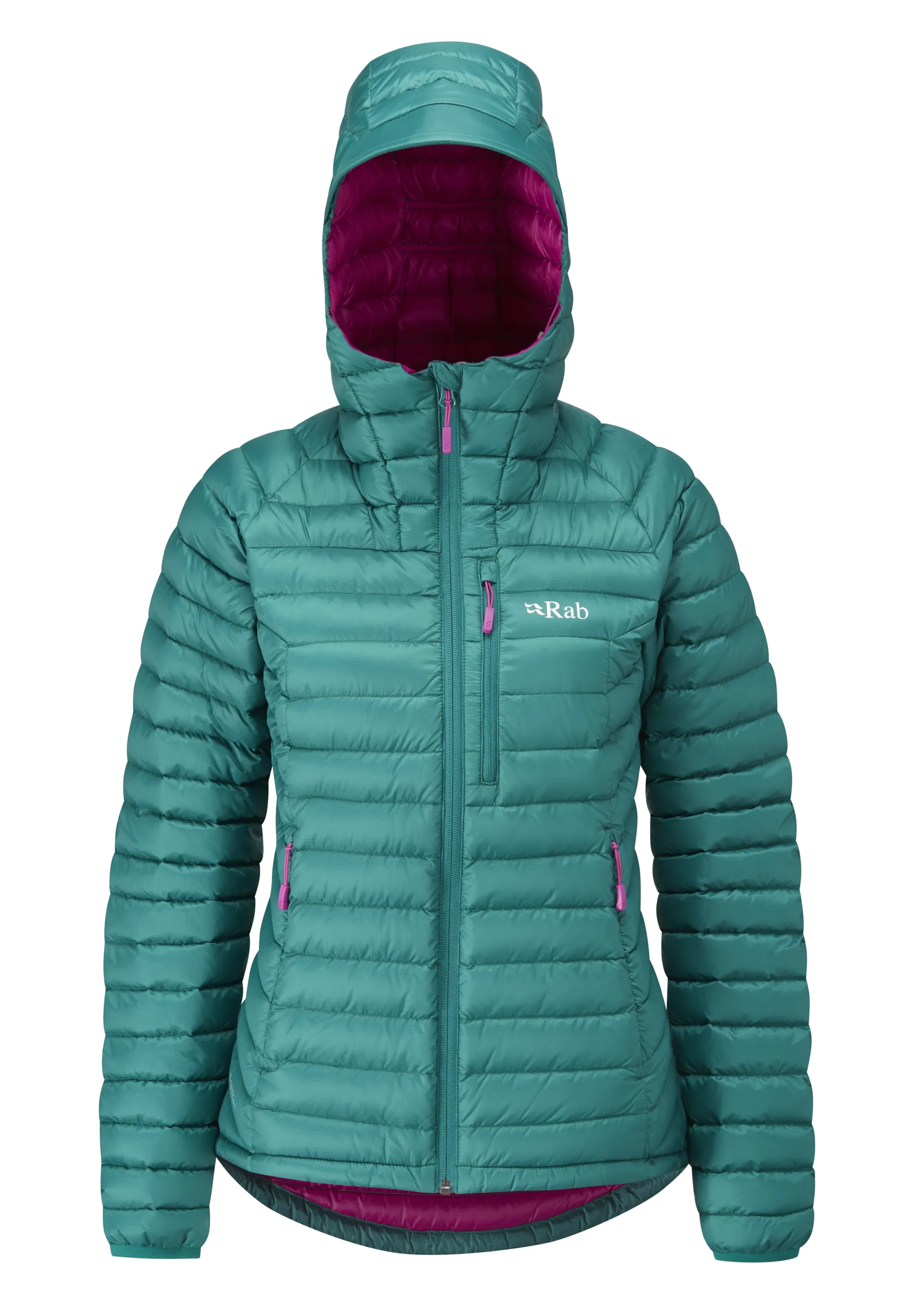 Rab Womens Microlight Alpine Jacket Spruce