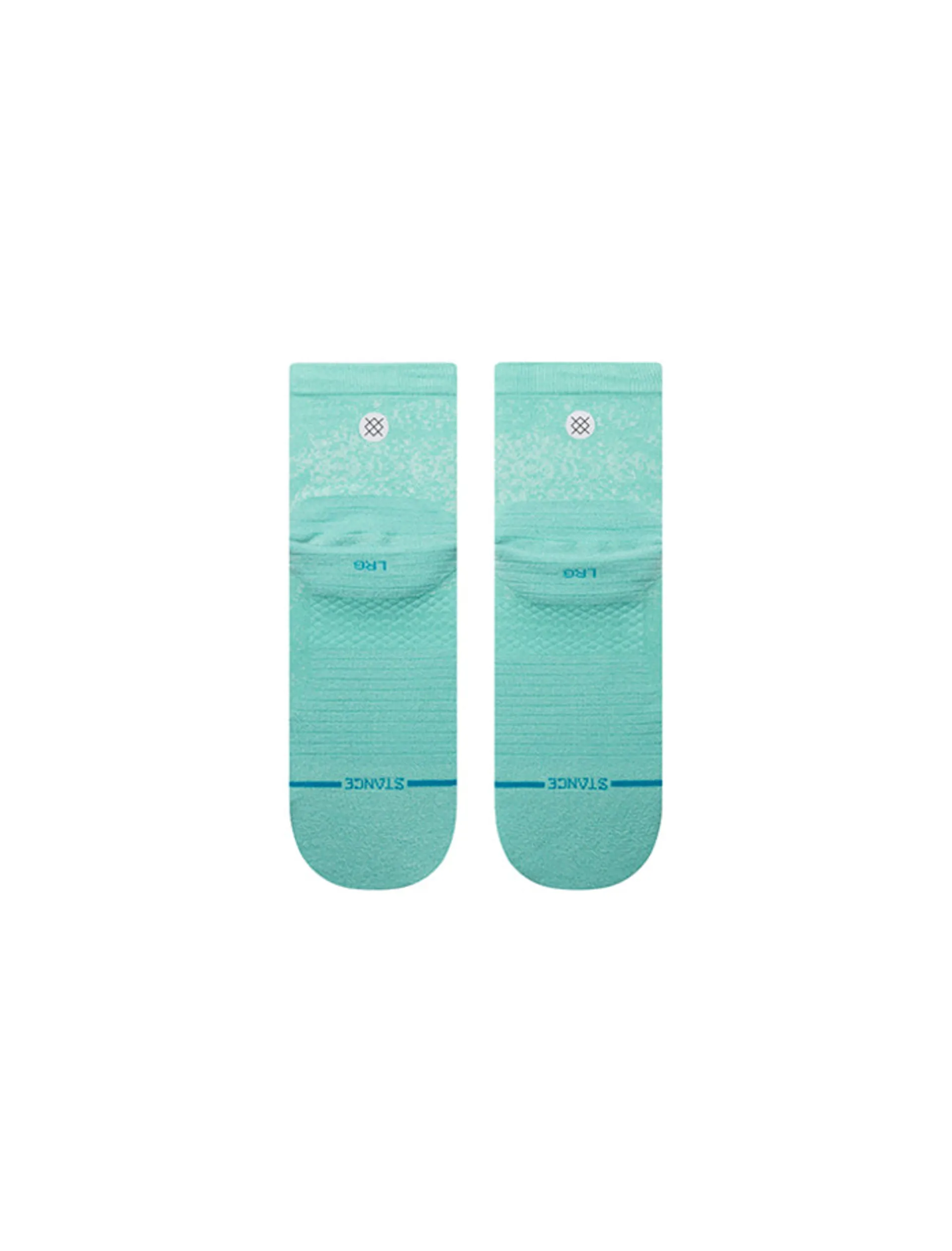 STANCE Unisex Run Light Quarter Socks Jade