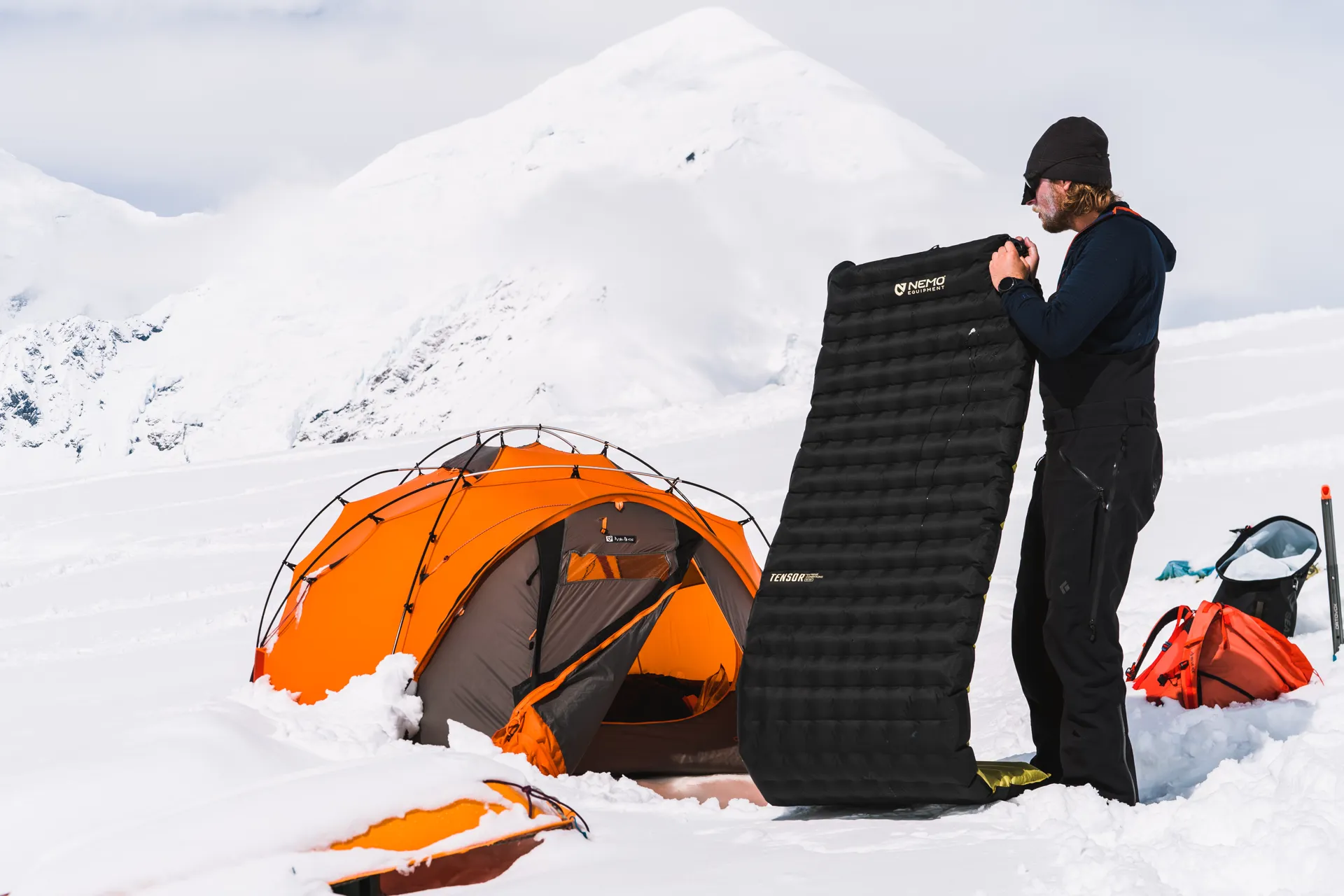 NEMO Tensor Extreme Condition Regular Sleeping Mat Black