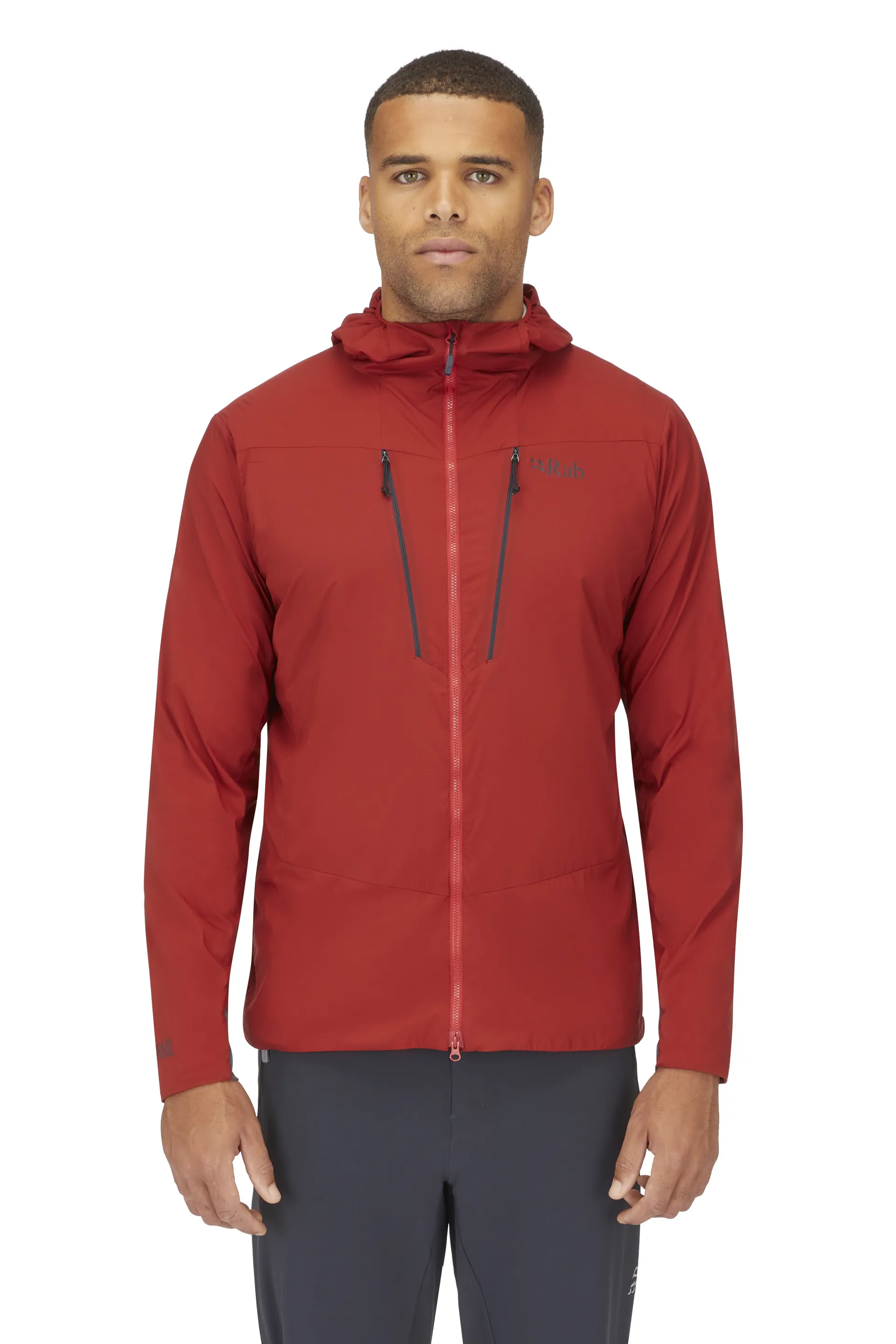 Rab Mens VR Alpine Light Jacket Tuscan Red